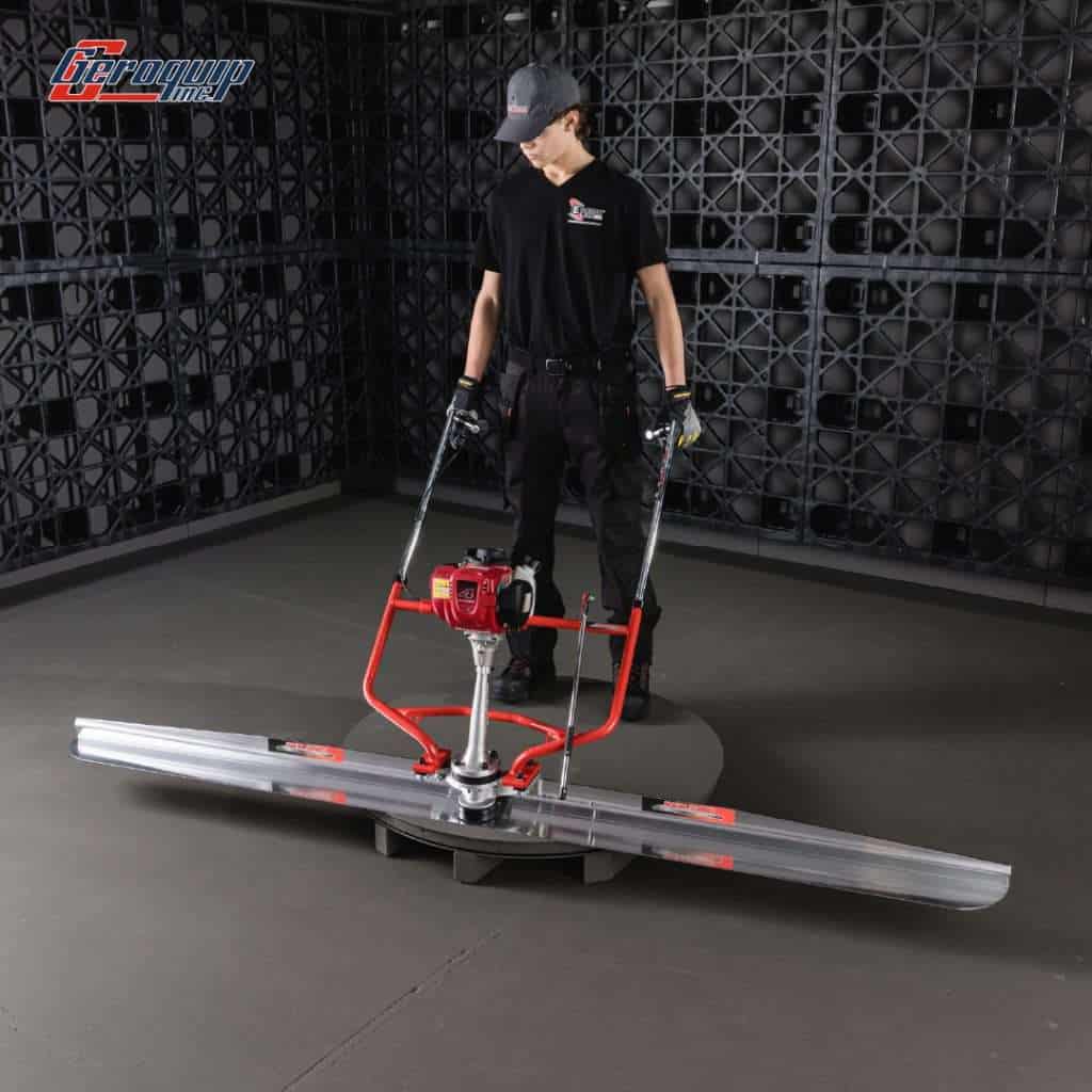 Magic Screed - Vibrating Screed - Geroquip Inc