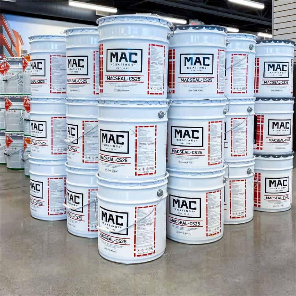 MAC Coatings - MACSEAL - Concrete Solutions - Geroquip Inc