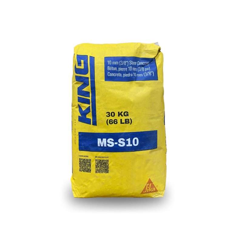 KING RS-S10 - Pre-packaged concrete material - Geroquip Inc