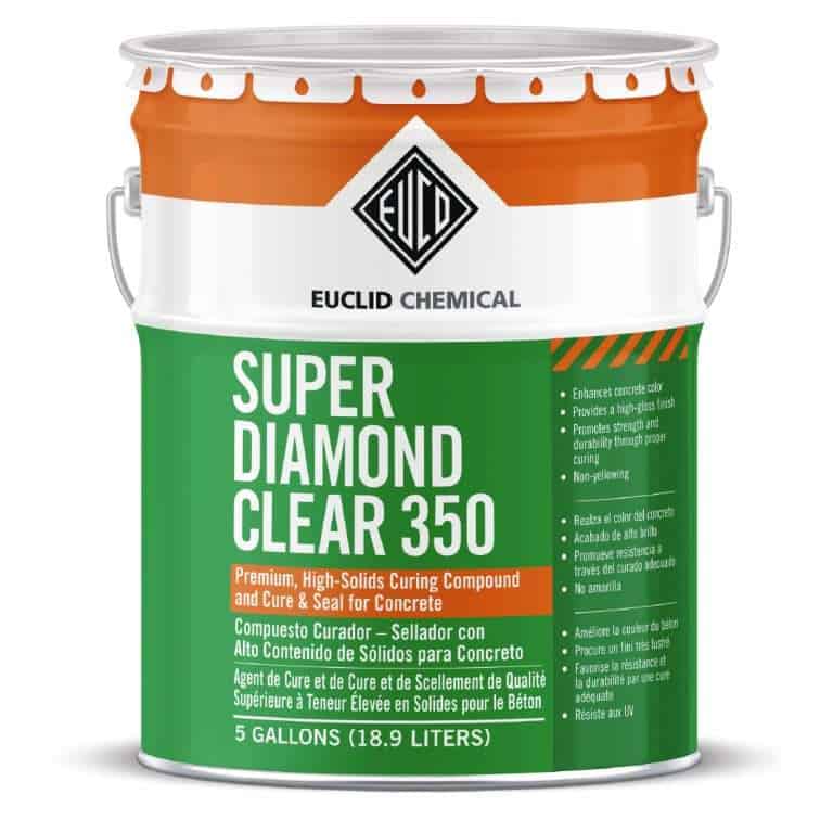 Euclid Chemical - Super Diamond Clear 350 - Curing and sealing ...